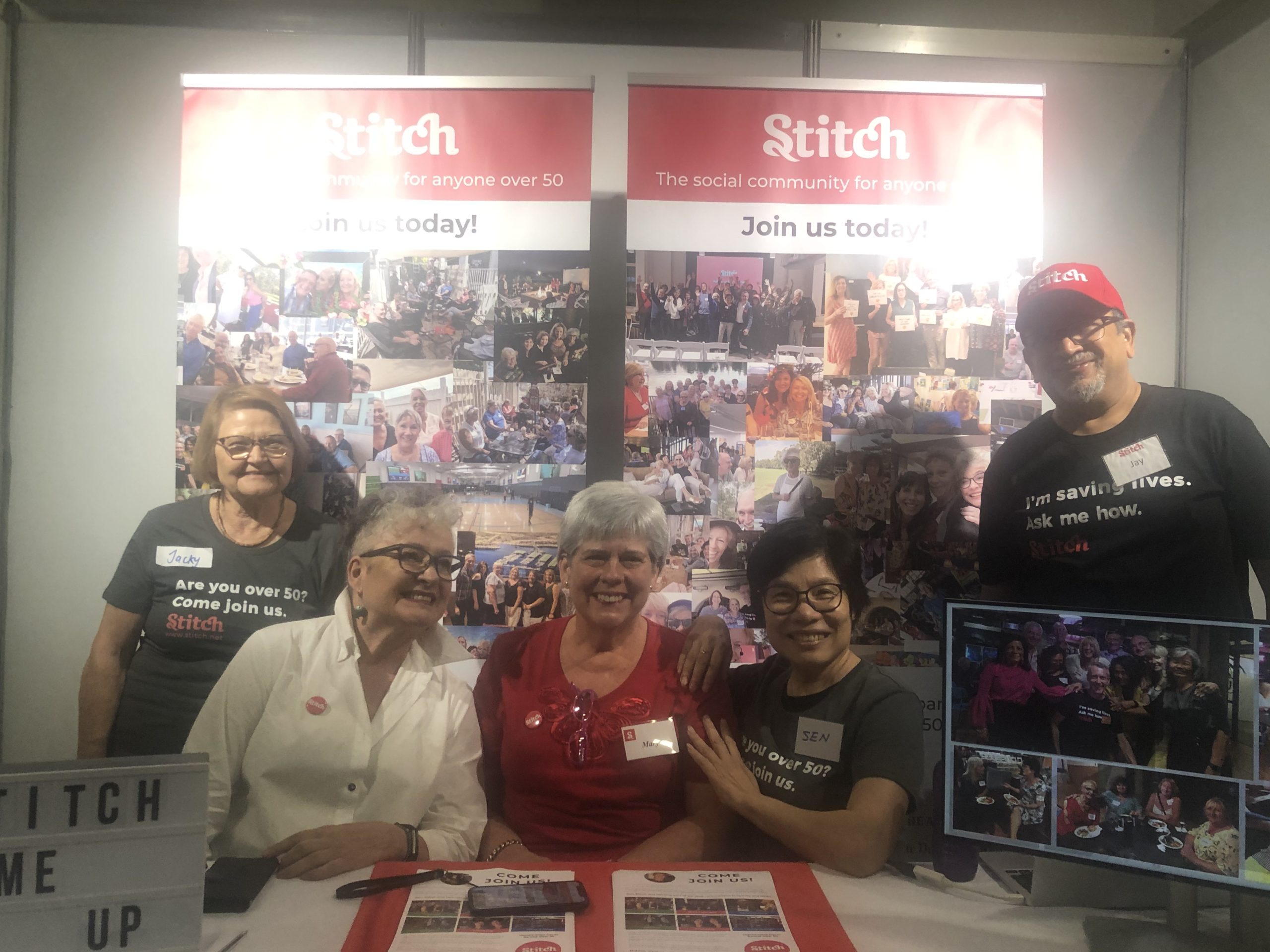 Volunteers making Stitch great - Stitch